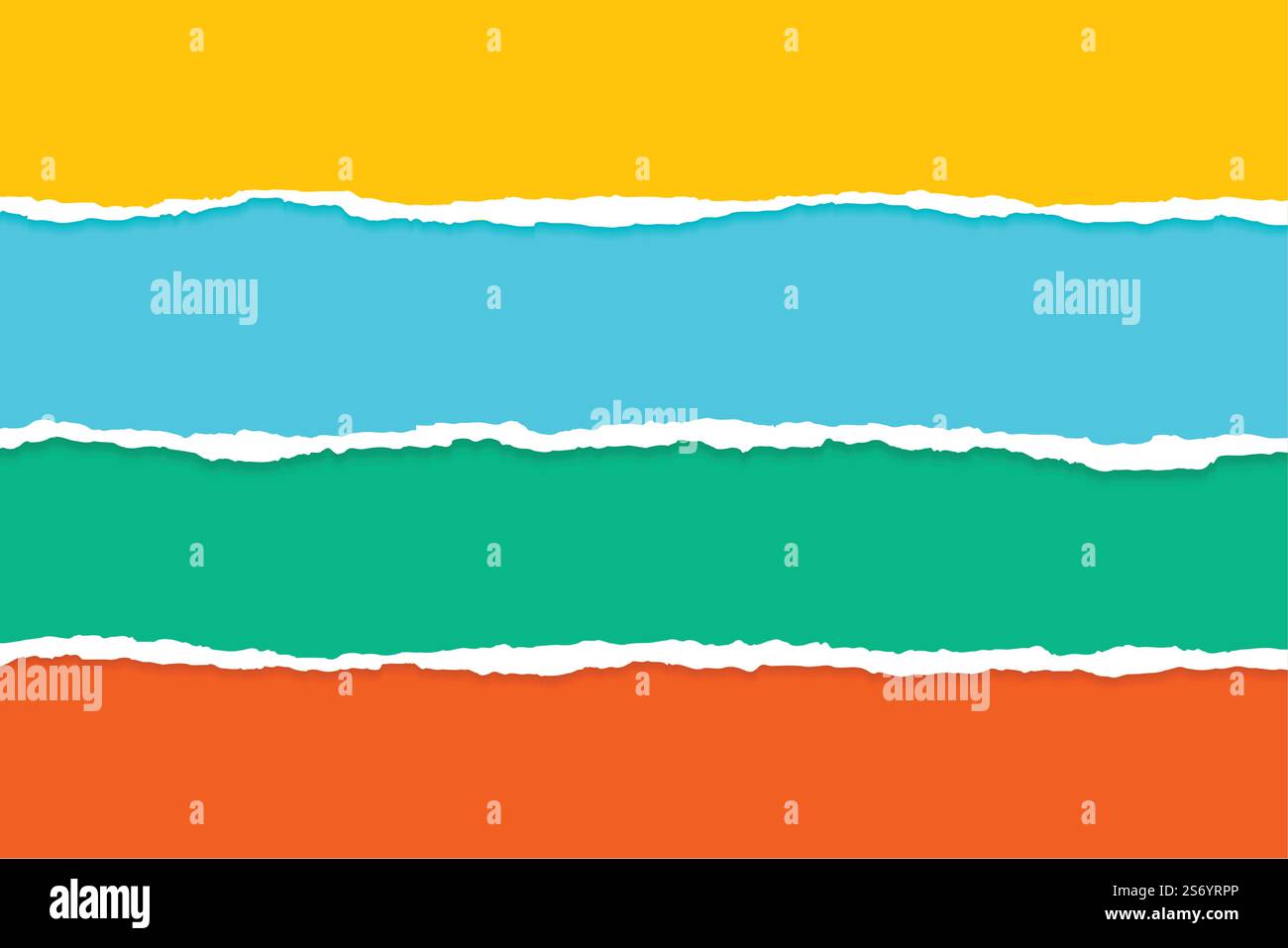 colorful torn ripped paper sheets Stock Vector Image & Art - Alamy