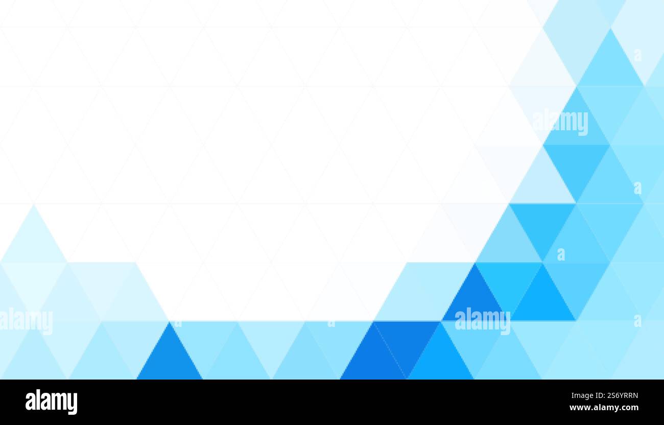abstract blue triangles shape background Stock Vector Image & Art - Alamy