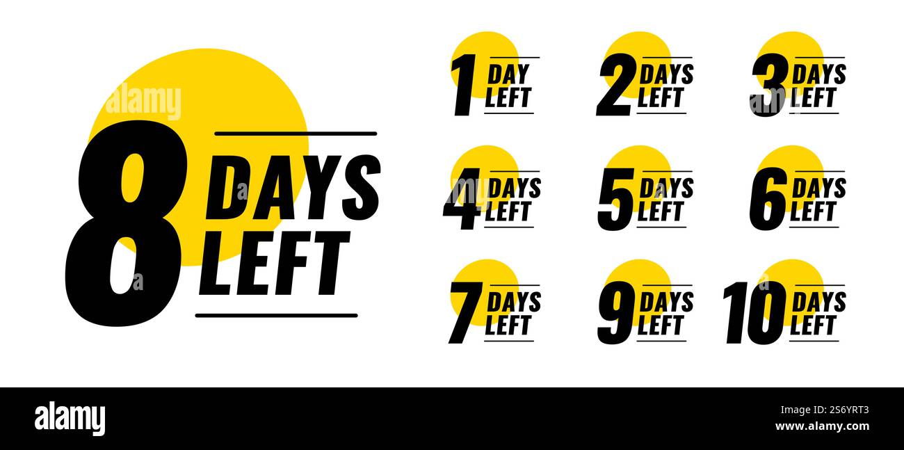 Four days go flat Stock Vector Images - Alamy