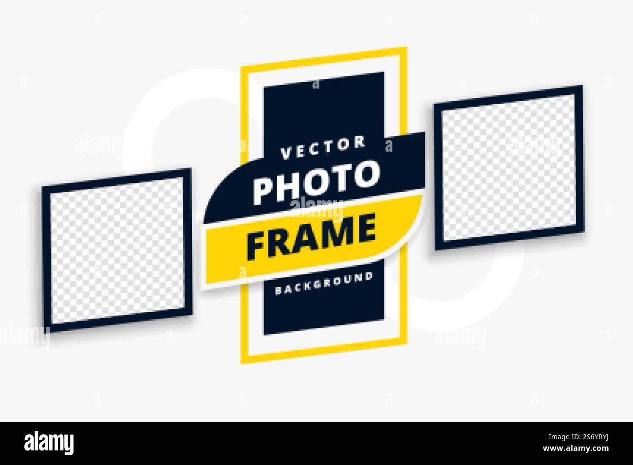 Two empty frames on Stock Vector Images - Alamy