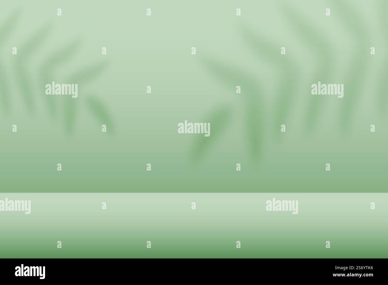 green studio background with display floor Stock Vector Image & Art - Alamy