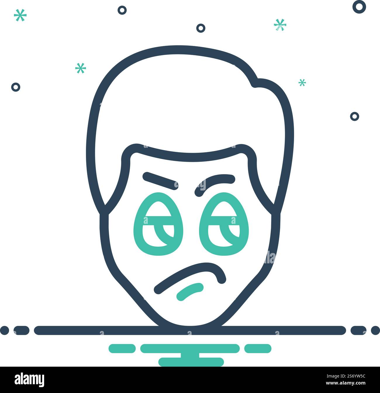 Jealous expression Stock Vector Images - Alamy