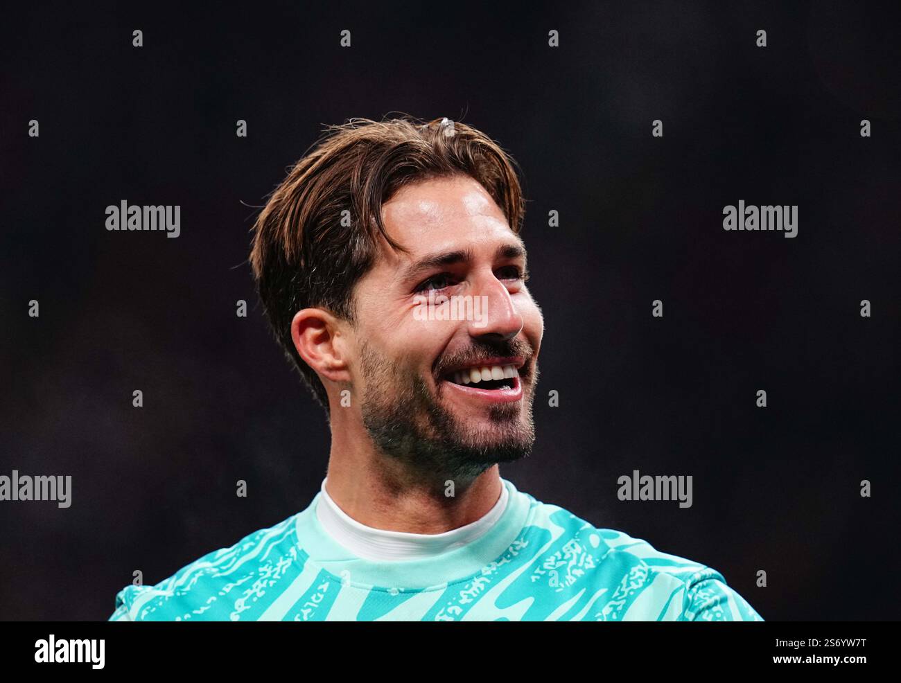 Deutsche Park, Frankfurt, Germany. 17th Jan, 2025. Kevin Trapp of ...