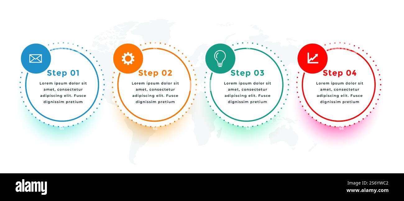 circle timeline infographic template design Stock Vector Image & Art - Alamy