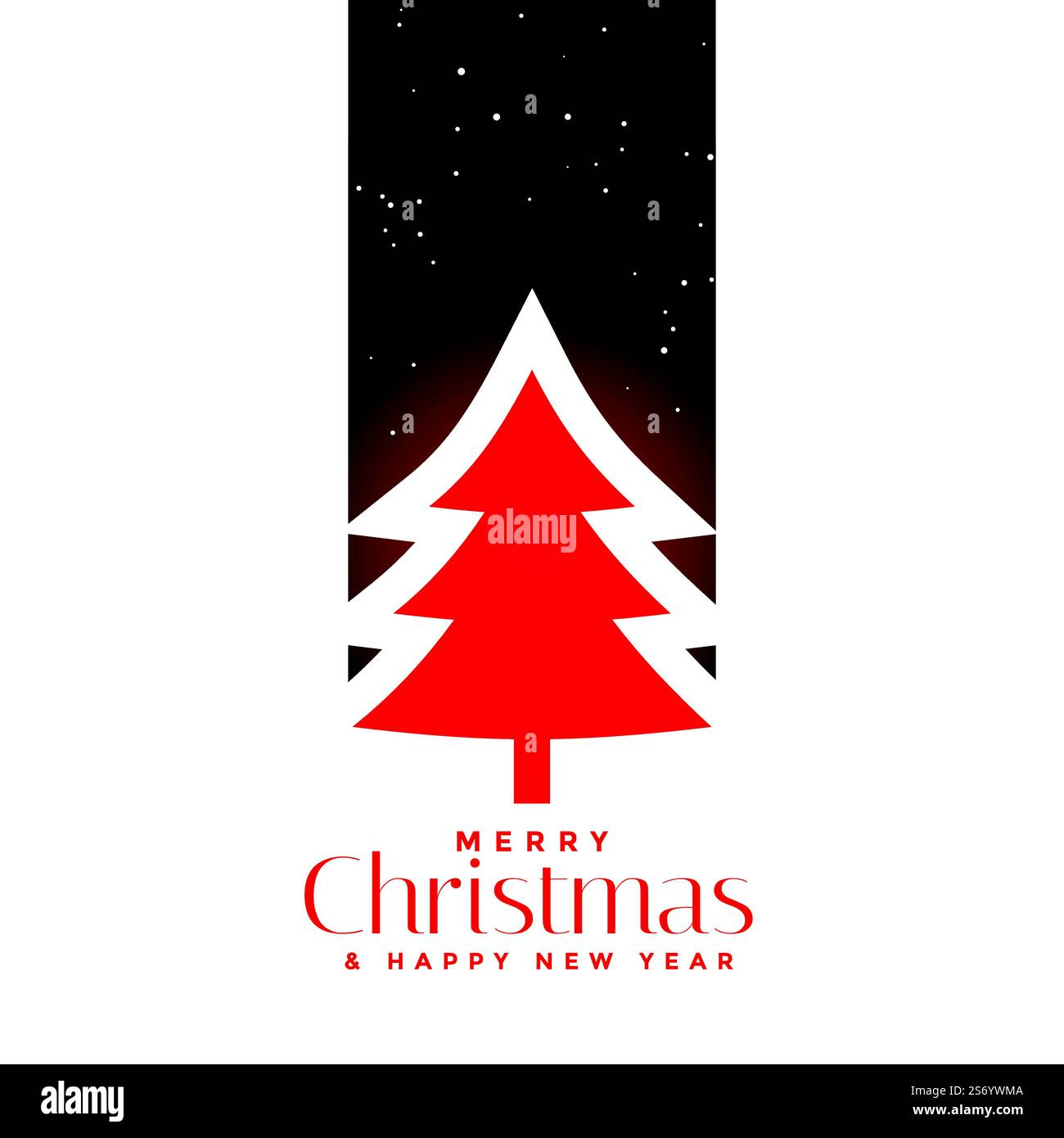 red christmas tree background design Stock Vector Image & Art - Alamy