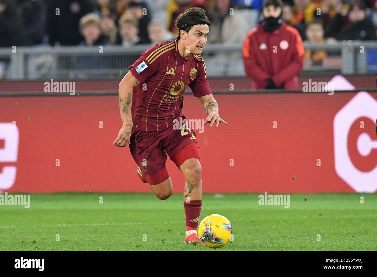 Rome, Lazio. 17th Jan, 2025. Paulo Dybala of AS Roma during the Serie A ...
