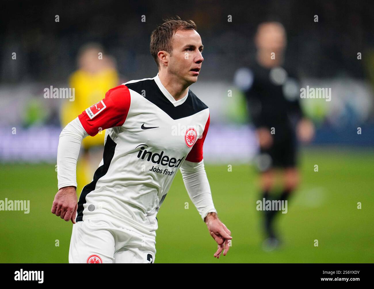 Deutsche Park, Frankfurt, Germany. 17th Jan, 2025. Mario Gotze of ...