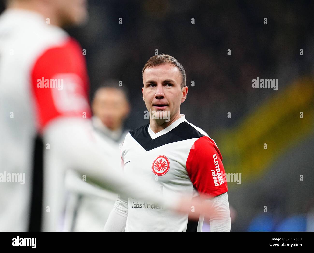 January 17 2025: Mario Gotze of Eintracht Frankfurt looks on during a 1 ...