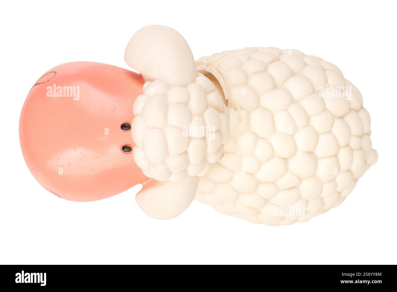 sheep model cartoon isolated on white background Stock Photo - Alamy