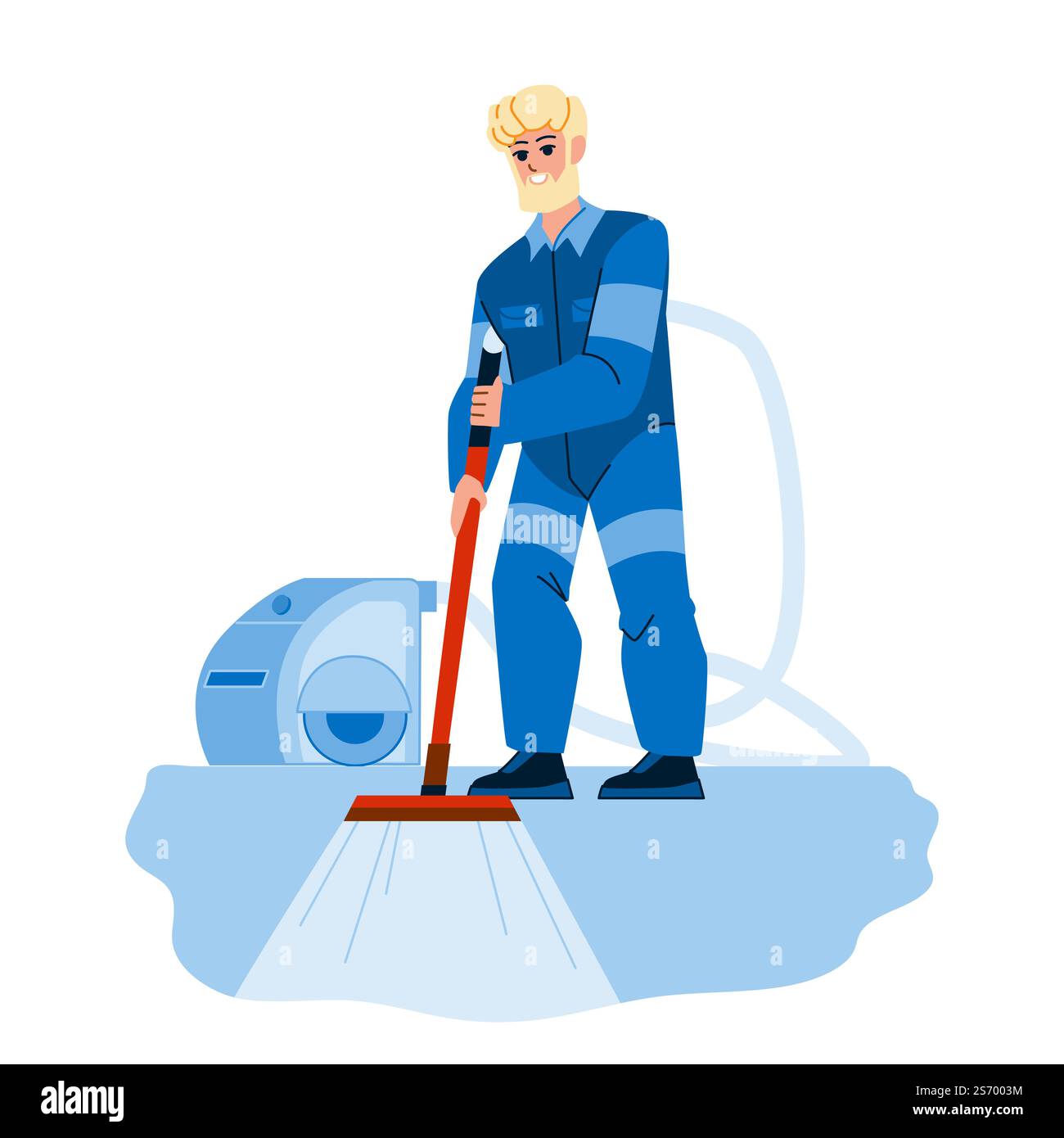 Carpet cleaning industrial Cut Out Stock Images & Pictures - Alamy