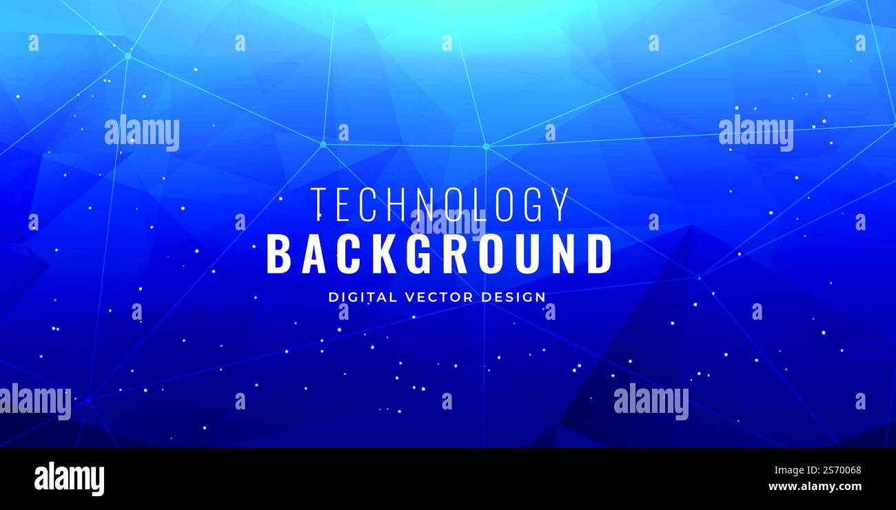 blue technology concept background design Stock Vector Image & Art - Alamy