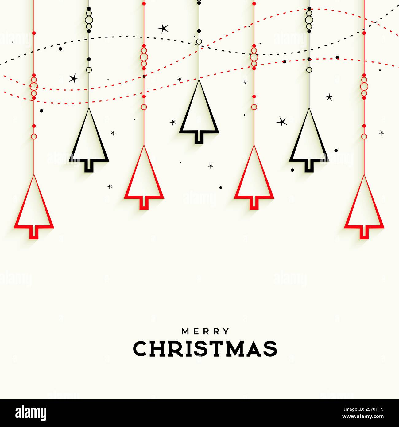 clean christmas tree background design Stock Vector Image & Art - Alamy