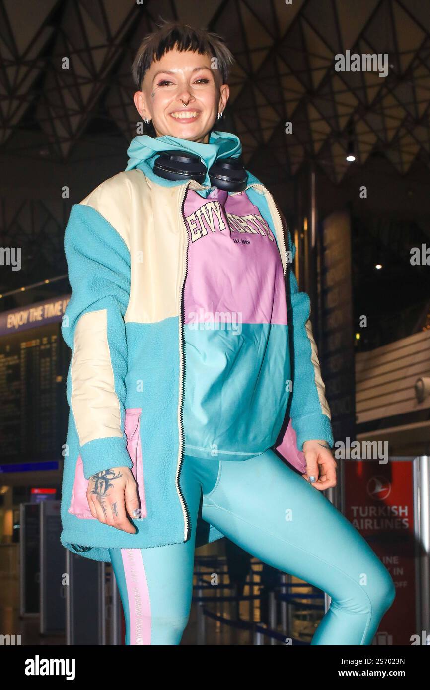 Abflug ins RTL - Dschungelcamp 2025 Frankfurt/Main, 15.1.2025 Edith ...