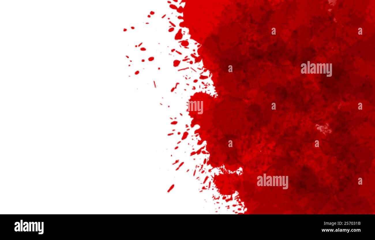red blood splatter stain texture background Stock Vector Image & Art ...