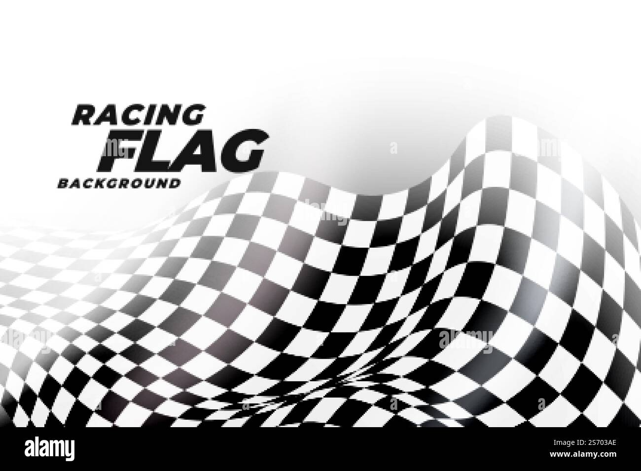 racing flag background in black and white checkers Stock Vector Image ...