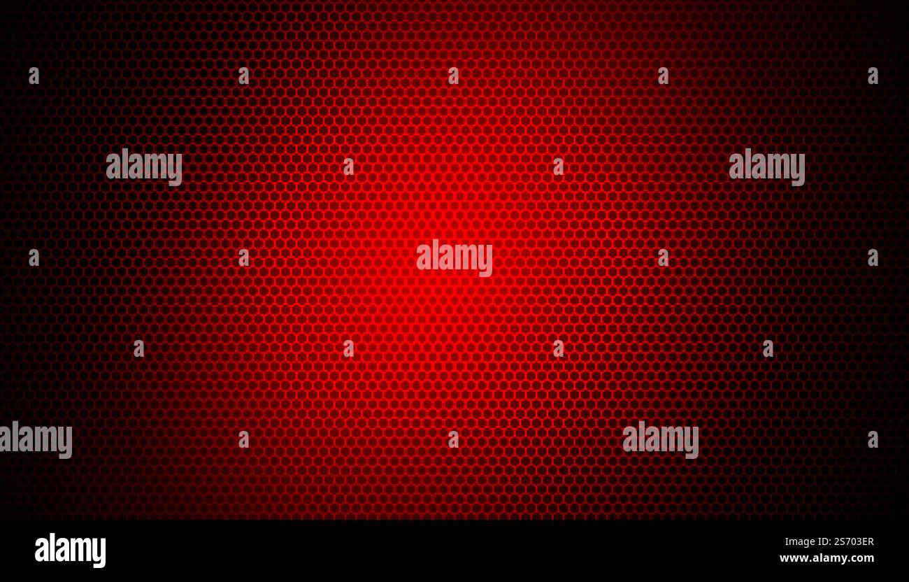 glowing red light on carbon fiber background Stock Vector Image & Art ...
