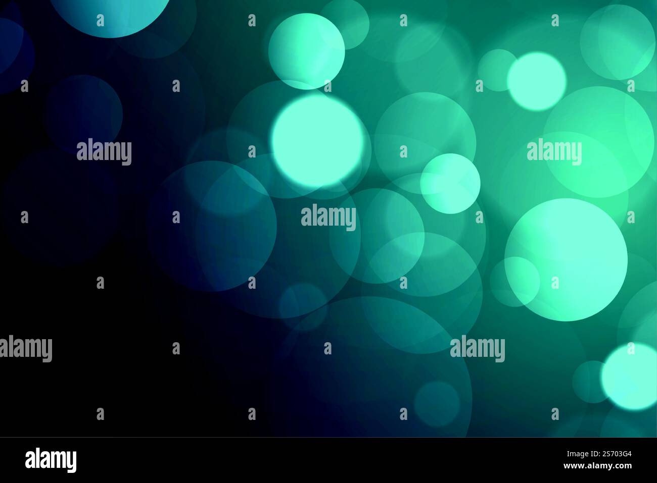 turquoise bokeh light effect background design Stock Vector Image & Art ...