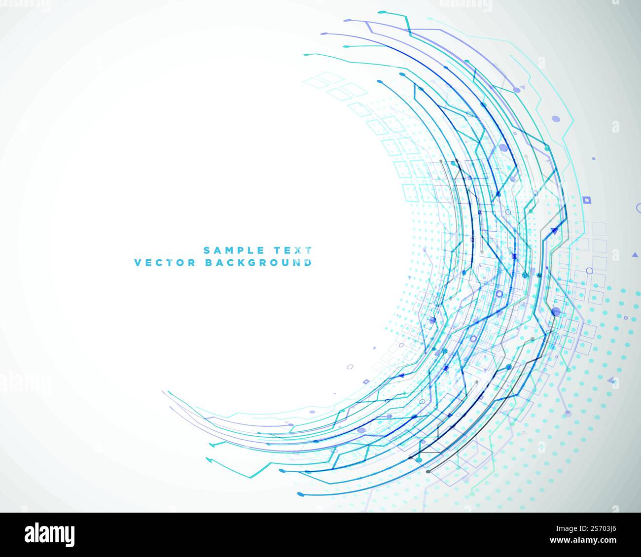 Circuit circular Stock Vector Images - Alamy