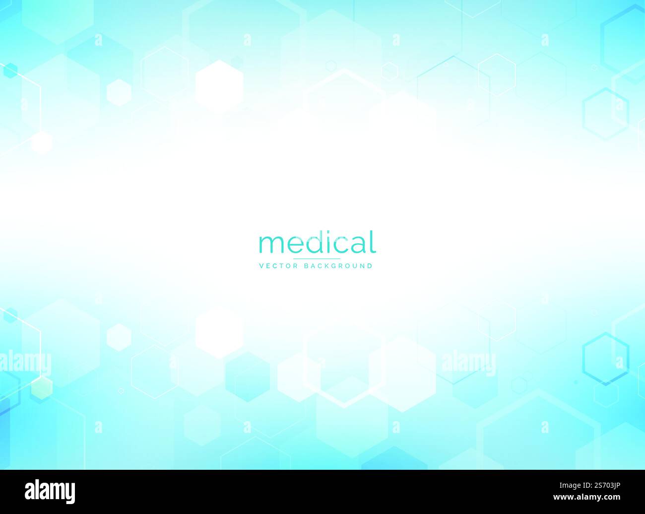 healthcare and medical background with hexagonal geometric shapes Stock ...