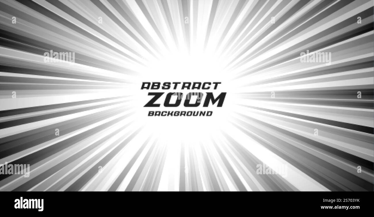 abstract comic zoom speed background Stock Vector Image & Art - Alamy