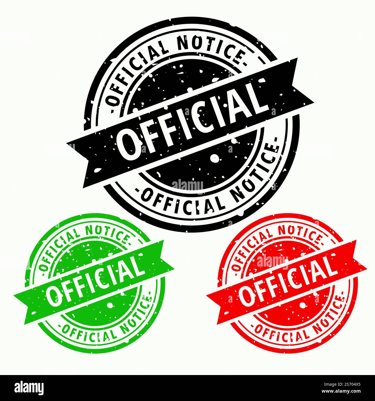 official notice stamp Stock Vector Image & Art - Alamy