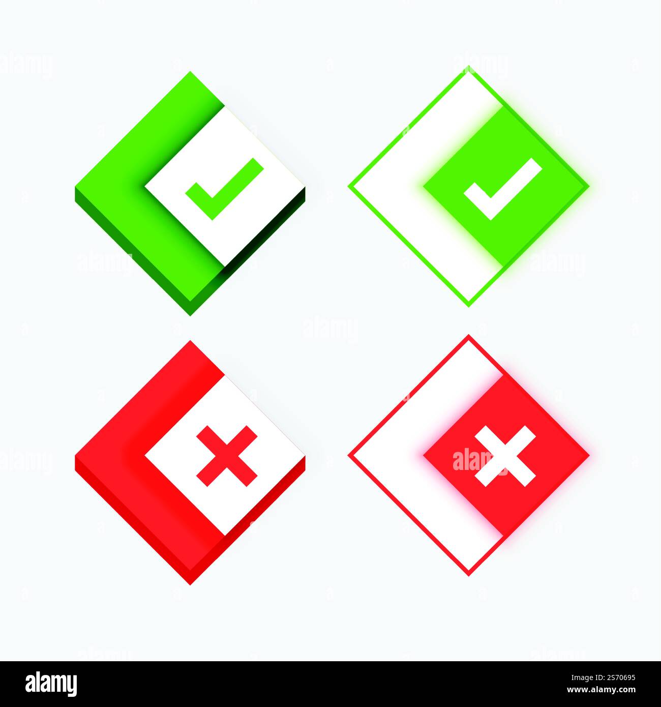 Accepted it Cut Out Stock Images & Pictures - Alamy