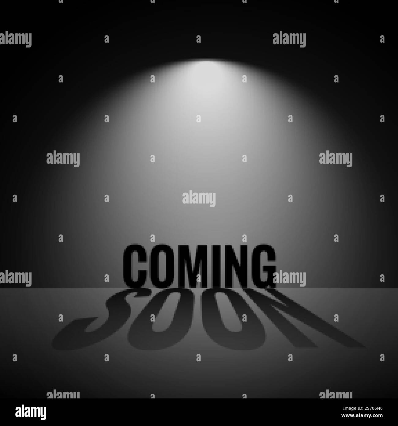 coming soon display background with focus light Stock Vector Image & Art - Alamy