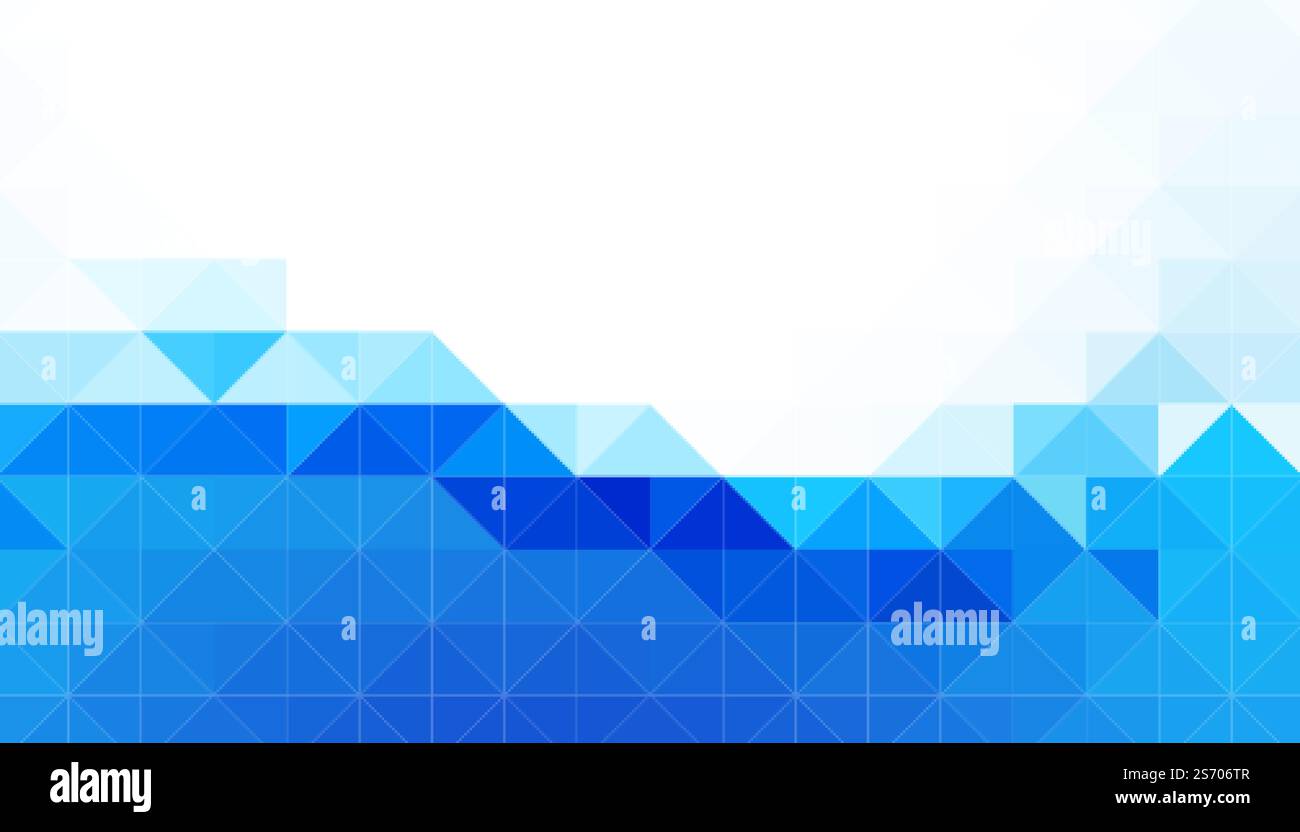 abstract blue triangle shapes background Stock Vector Image & Art - Alamy