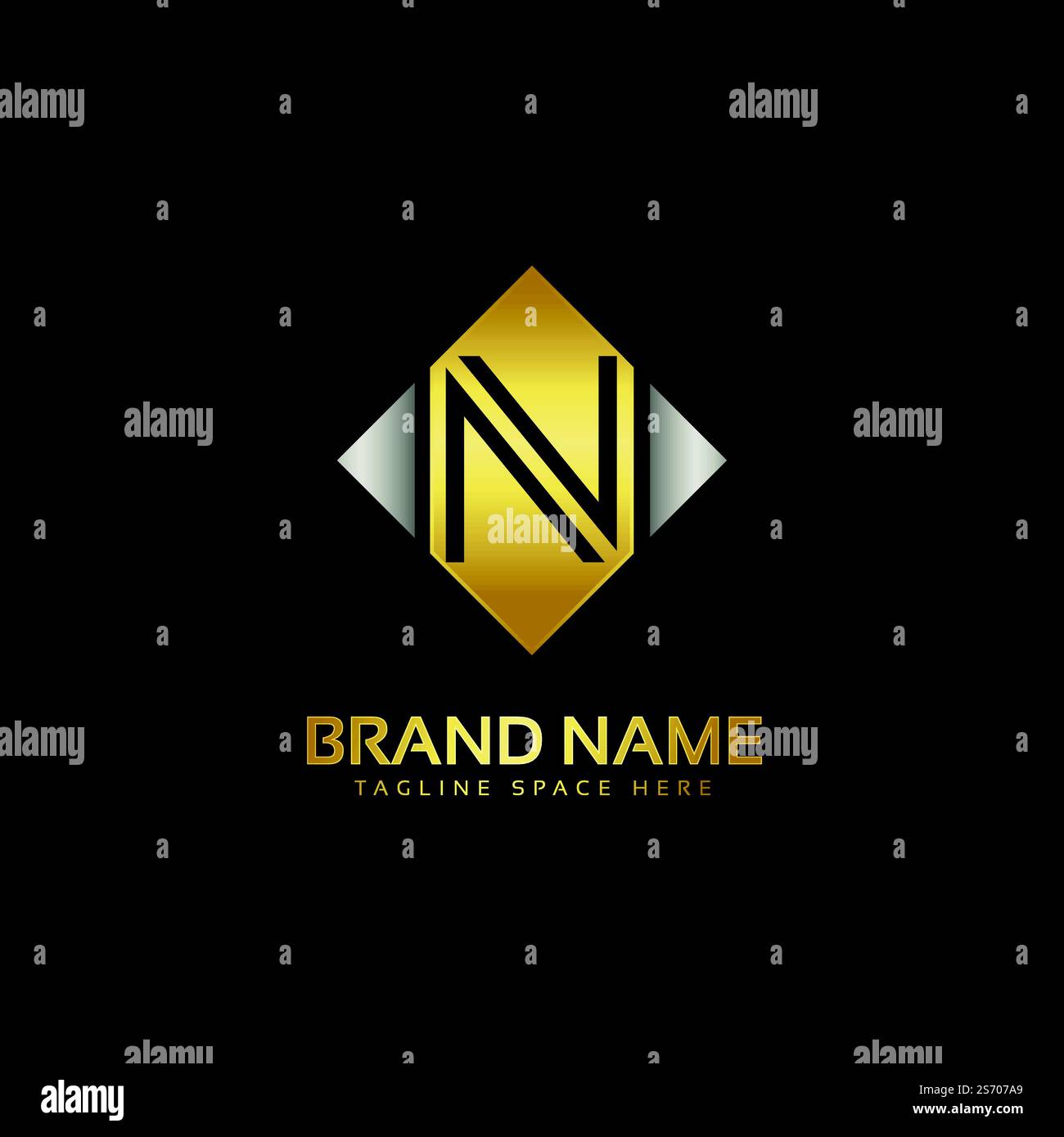 creative premium logo design template Stock Vector Image & Art - Alamy