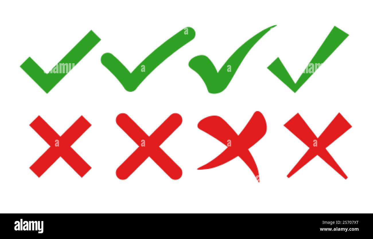 Check mark symbols in hi-res stock photography and images - Alamy