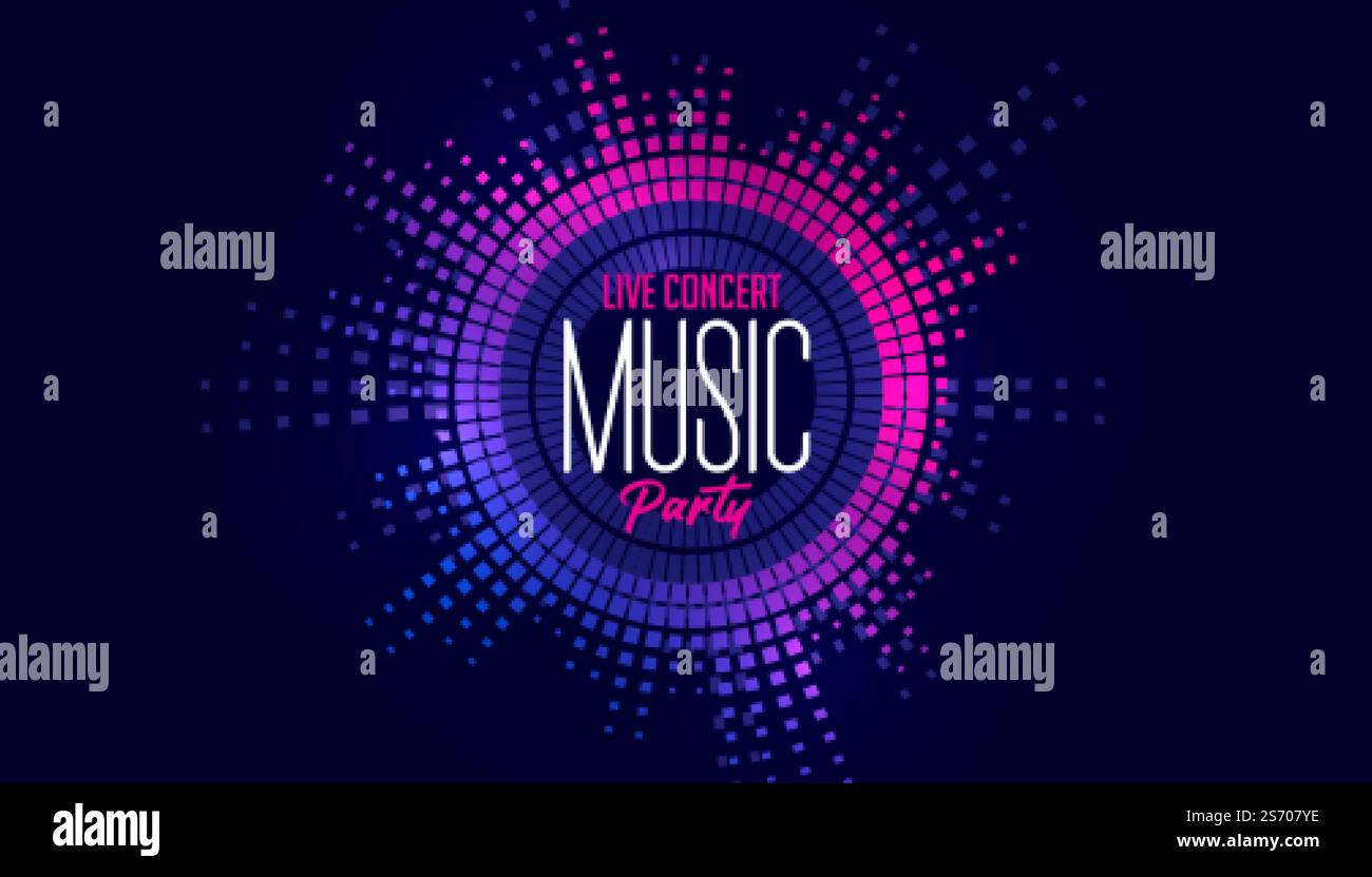 music frequency edm background design Stock Vector Image & Art - Alamy