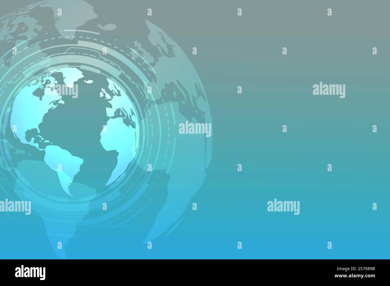 global technology background with text space Stock Vector Image & Art ...