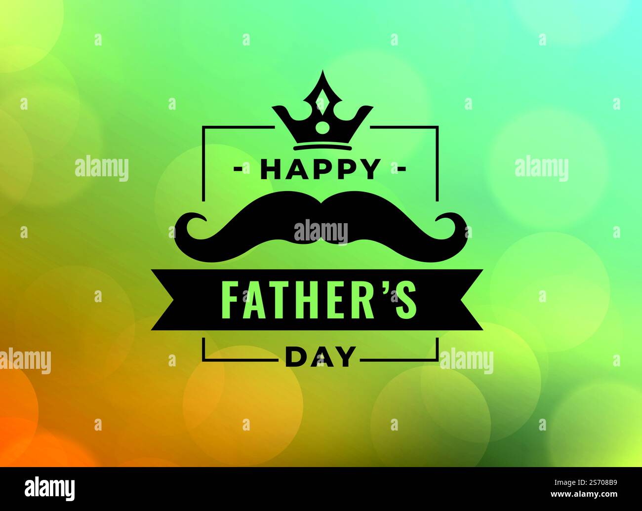 beautiful happy fathers day banner Stock Vector Image & Art - Alamy