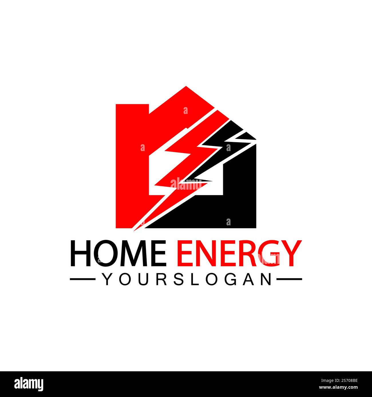 Home Power Energy Logo Vector Icon Symbol Design Illustration Stock ...