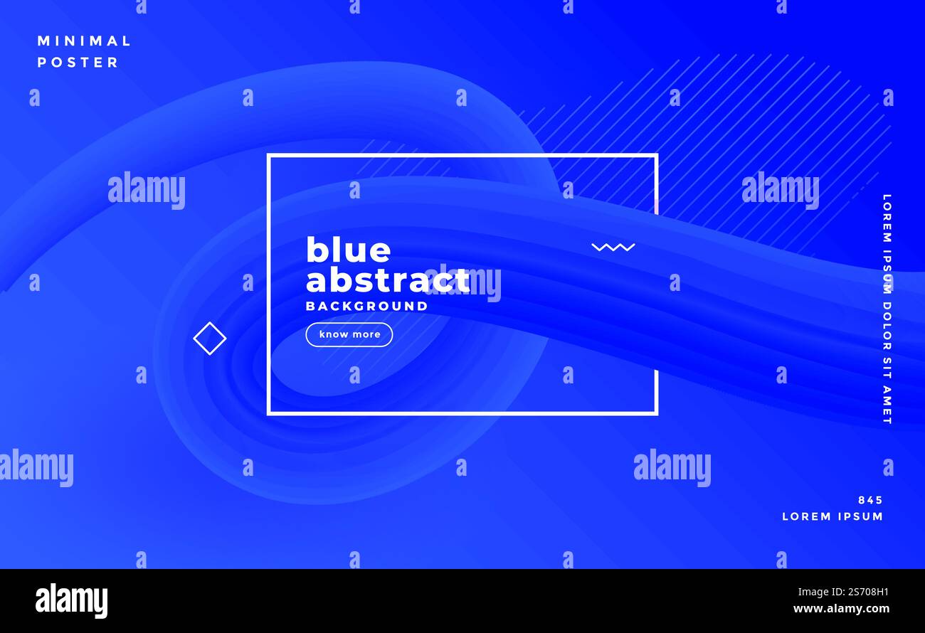 modern blue abstract presentation template Stock Vector Image & Art - Alamy