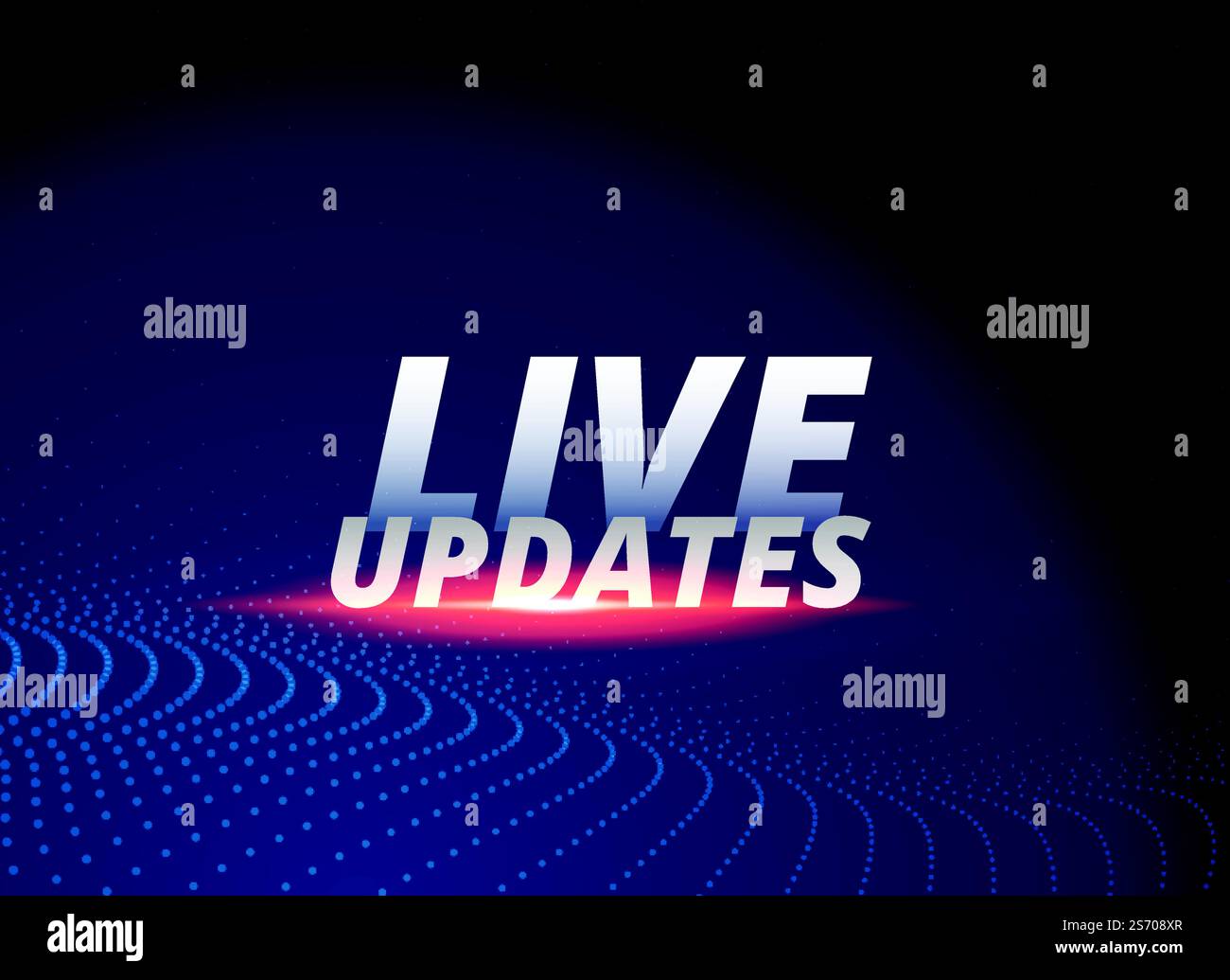 news background with text live updates Stock Vector Image & Art - Alamy
