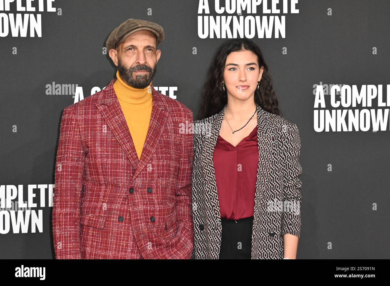 Jonis Bascir, Tea Bascir Premiere of the movie -A complete Unknown ...