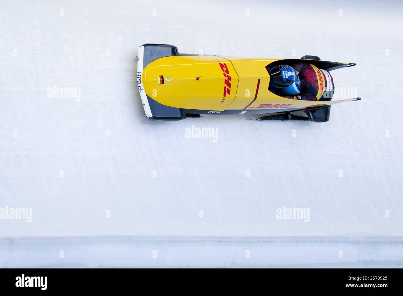 Adam Ammour, Nick Stadelmann (Deutschland), AUT, IBSF Bob Weltcup ...