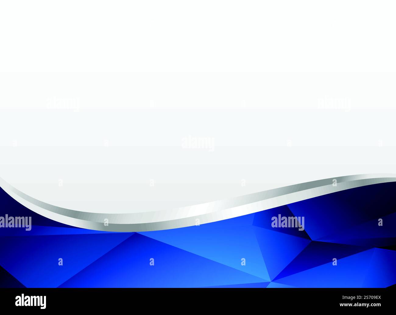 blue wavy shape background layout Stock Vector Image & Art - Alamy