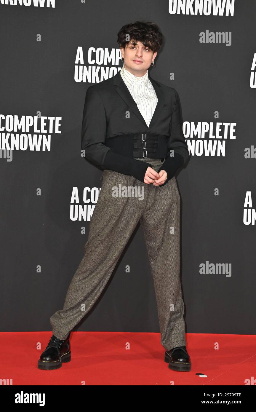 Riccardo Suarez Premiere of the movie -A complete Unknown- Auditorium ...