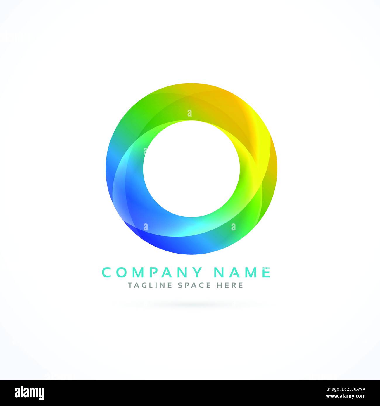 abstract colorful circle logo Stock Vector Image & Art - Alamy