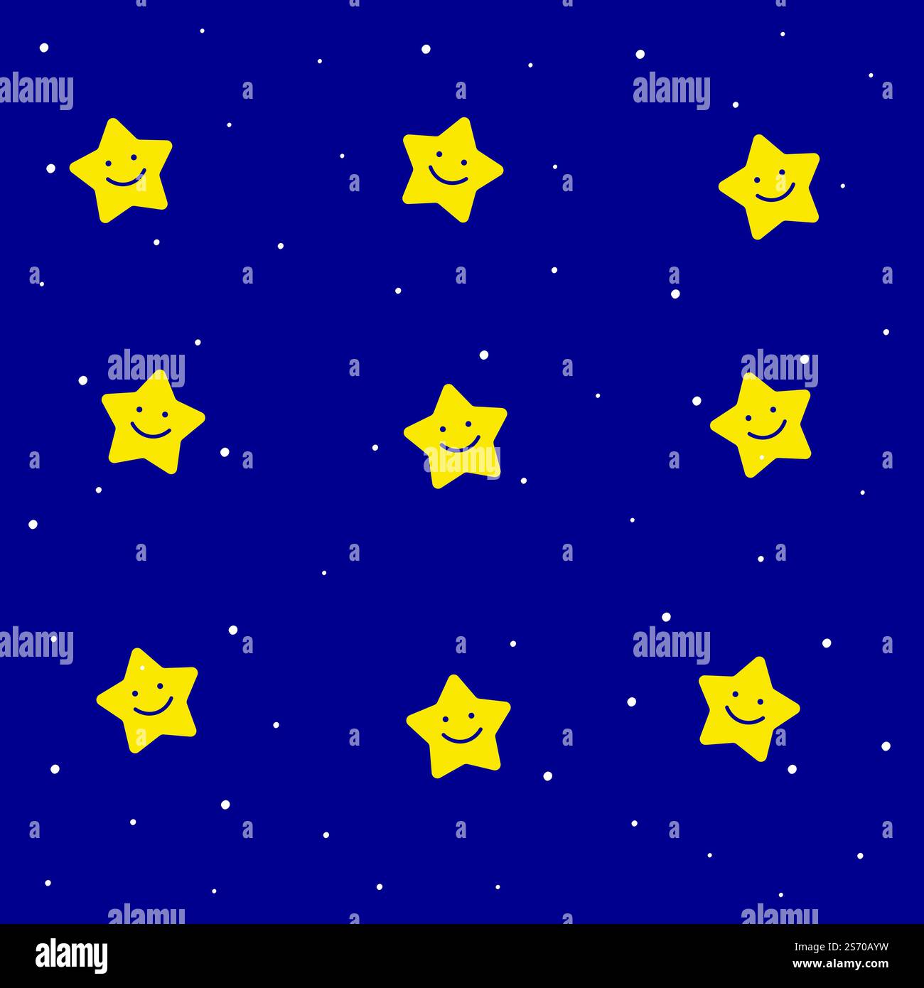 cute stars pattern for kids Stock Vector Image & Art - Alamy