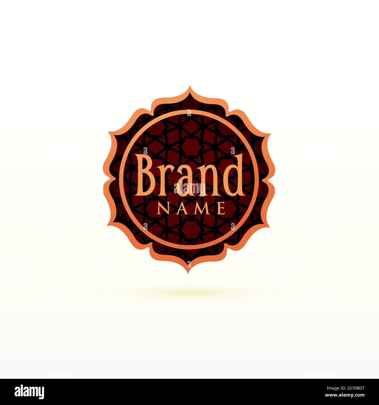 abstract islamic brand logo design Stock Vector Image & Art - Alamy