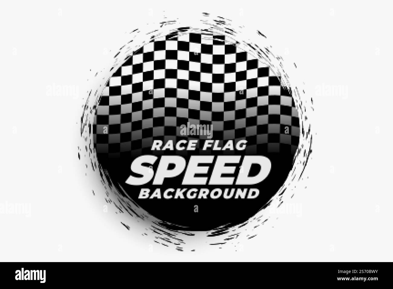 racing speed background with checkered flag Stock Vector Image & Art ...