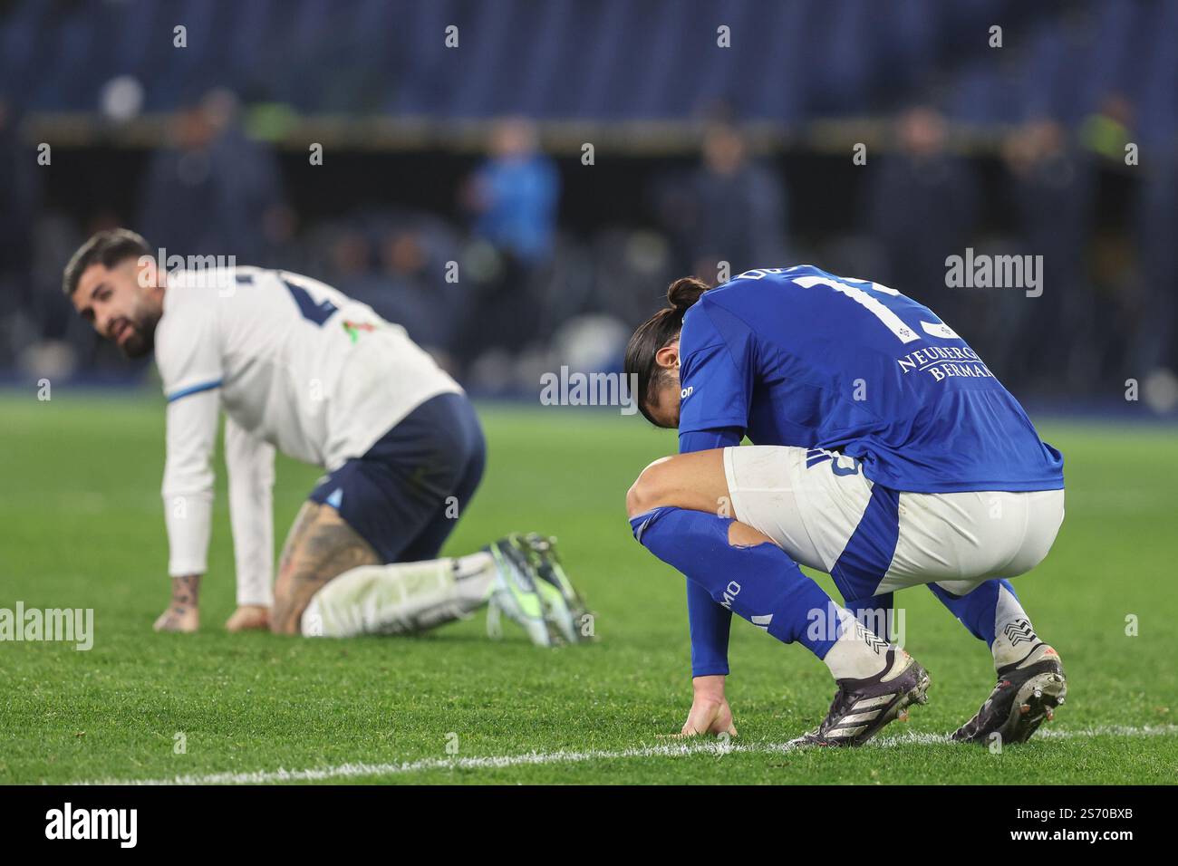 Rome, Italy. 10th Jan, 2025. Alberto Dossena of Como seen the Italian ...