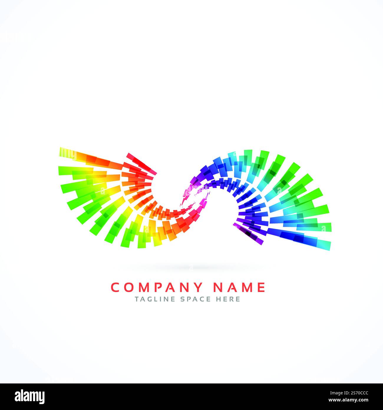 colorful infinity style logo concept Stock Vector Image & Art - Alamy