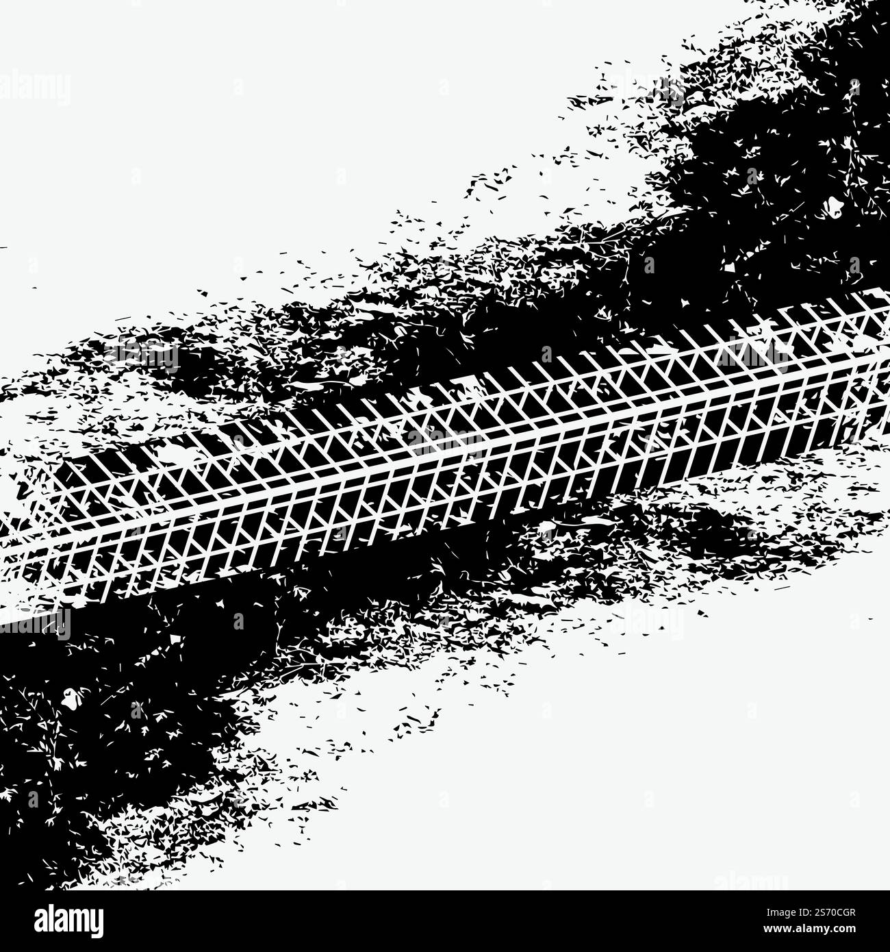 abstract dirty grunge tire marks Stock Vector Image & Art - Alamy