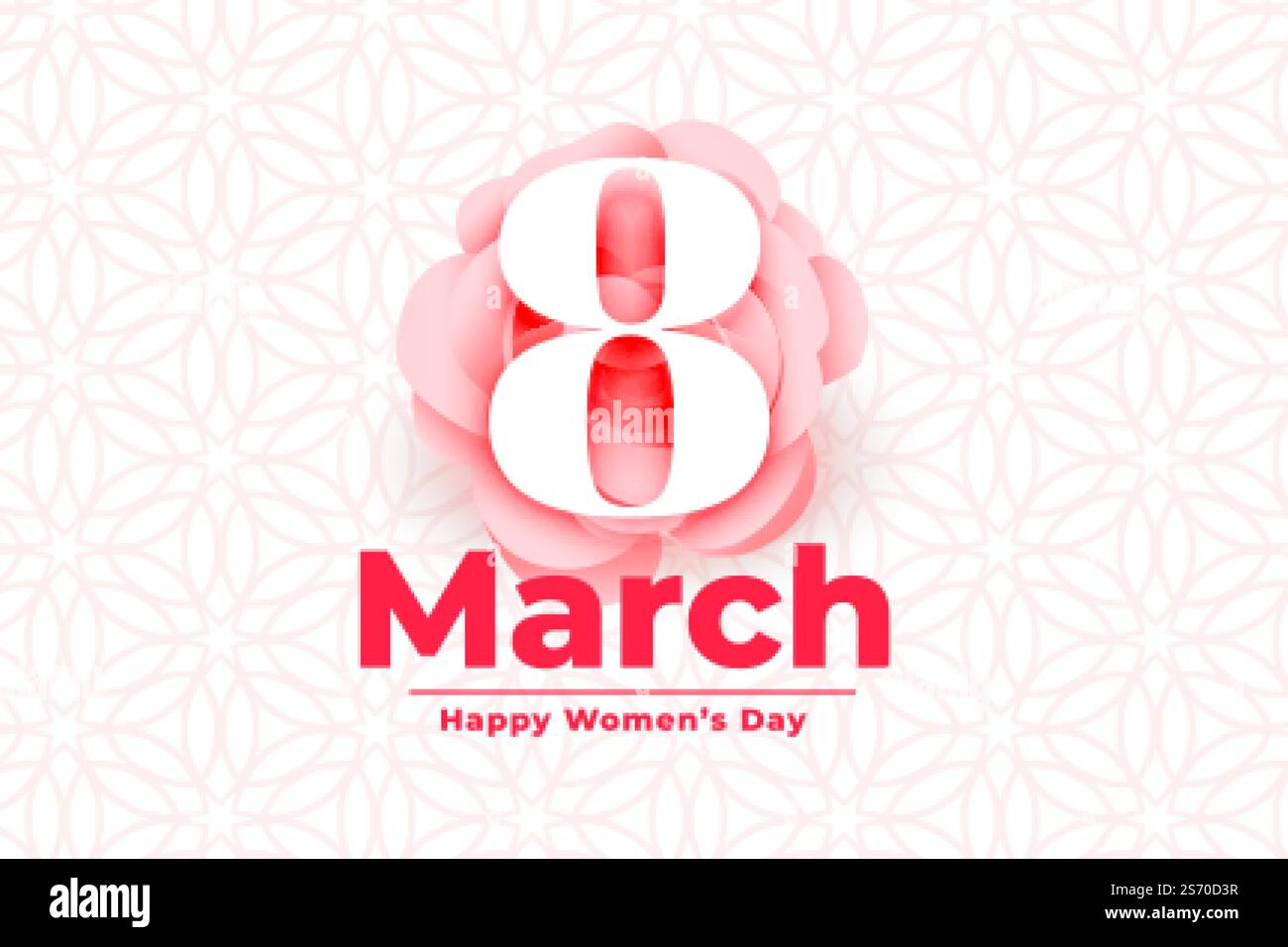 happy international womens day event background design Stock Vector ...