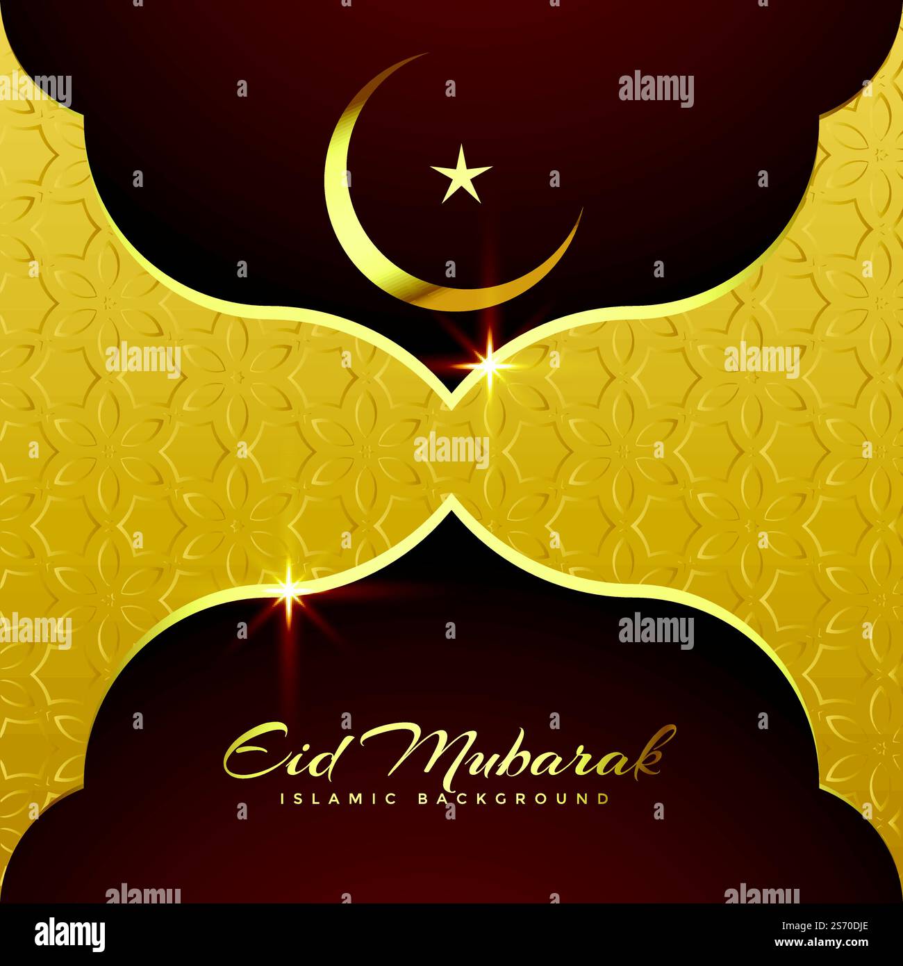 Premium eid greeting background Stock Vector Images - Alamy
