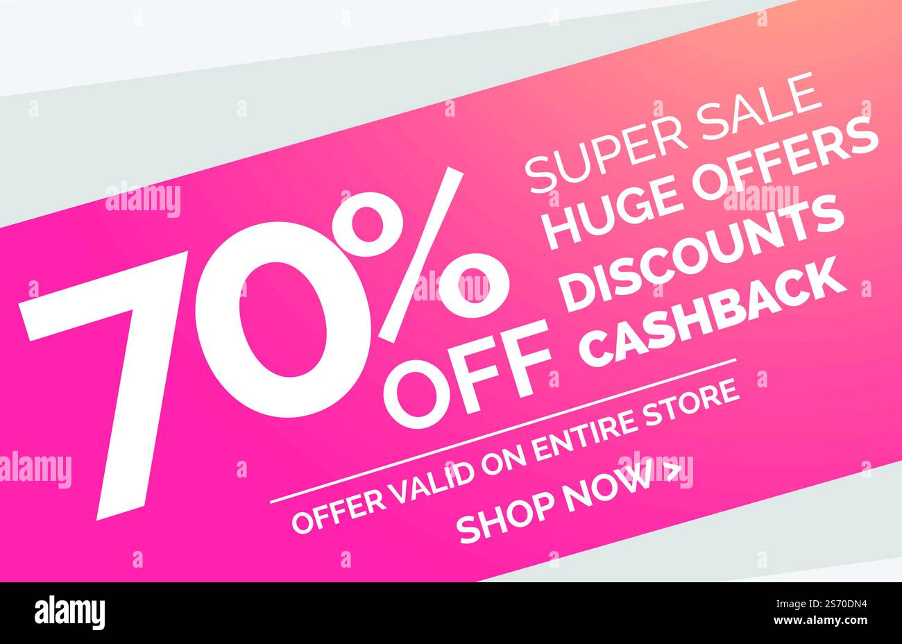 super sale simple discount banner design template Stock Vector Image ...